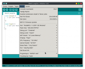 NodeMCU DevKit Arduino IDE Kurulumu ve Güncellemesi - Mehmet SÜTCÜ - prdsmehmetstc